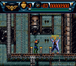 Игры Super Nintendo (SNES) > Judge Dredd :: Emu-Land.net